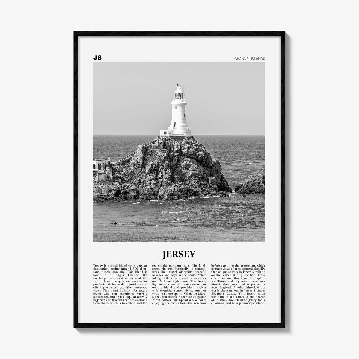 Jersey, Channel Islands No 1 Poster · Nbourhood